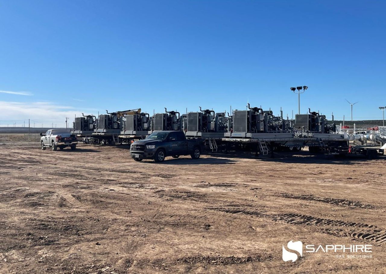 Cross-Compression Services | Sapphire Gas Solutions