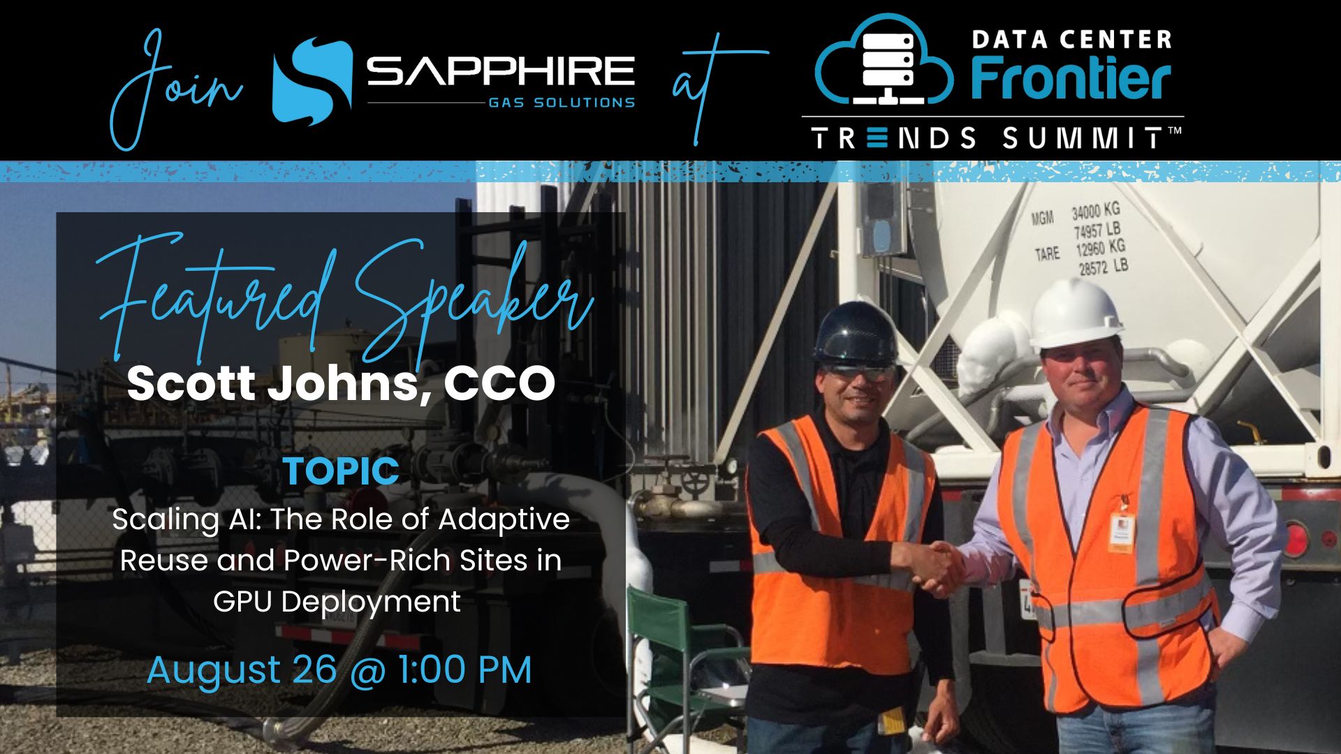 Landing Page – Schedule-DataCenterFrontierTrends - Sapphire Gas Solutions
